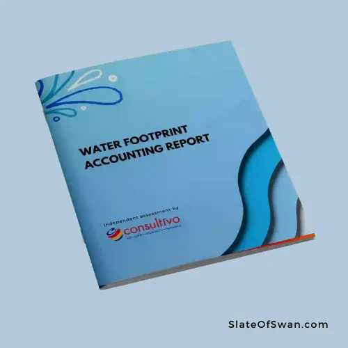 Water Footprint Report Design by Slate of Swan